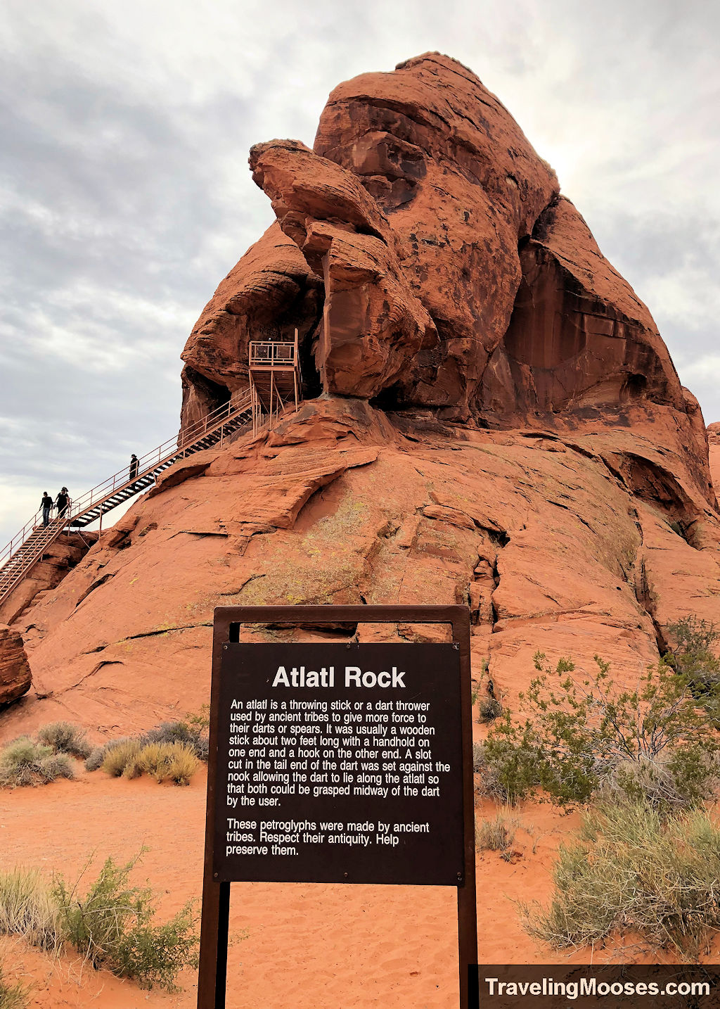 Explore Atlatl Rock at the Valley of Fire | Traveling Mooses