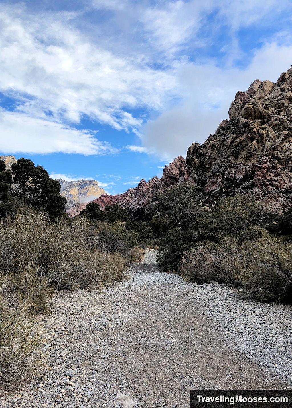 Hiking White Rock Mountain Loop Trail - Red Rock Canyon