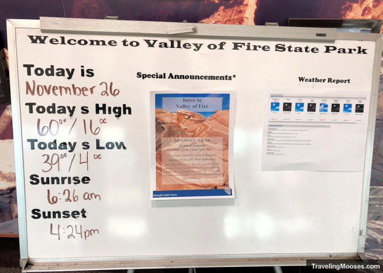Valley of Fire Visitor Center | Traveling Mooses